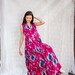 MAXI SLEEVE LESS , Lila , Summer , Woman - Etsy