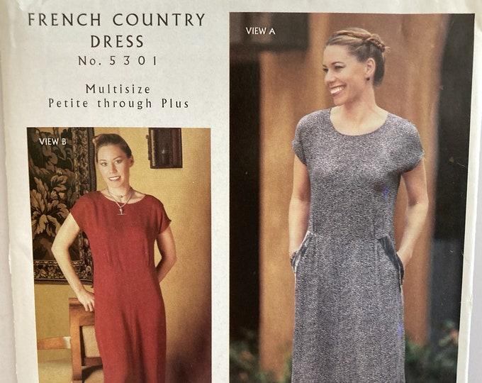 Loes Hinse Design UNCUT Pattern No. 5301 for French Country Dress ...