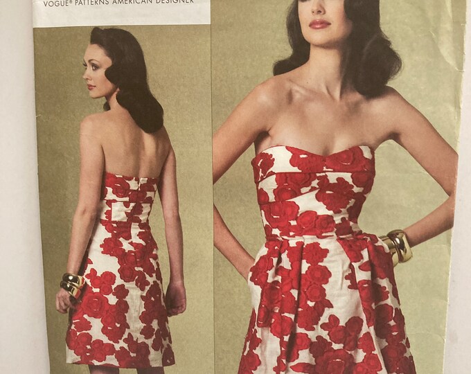 Vogue UNCUT Pattern V1174 for Misses Dress in Size AAX 4-6-8-10 ...