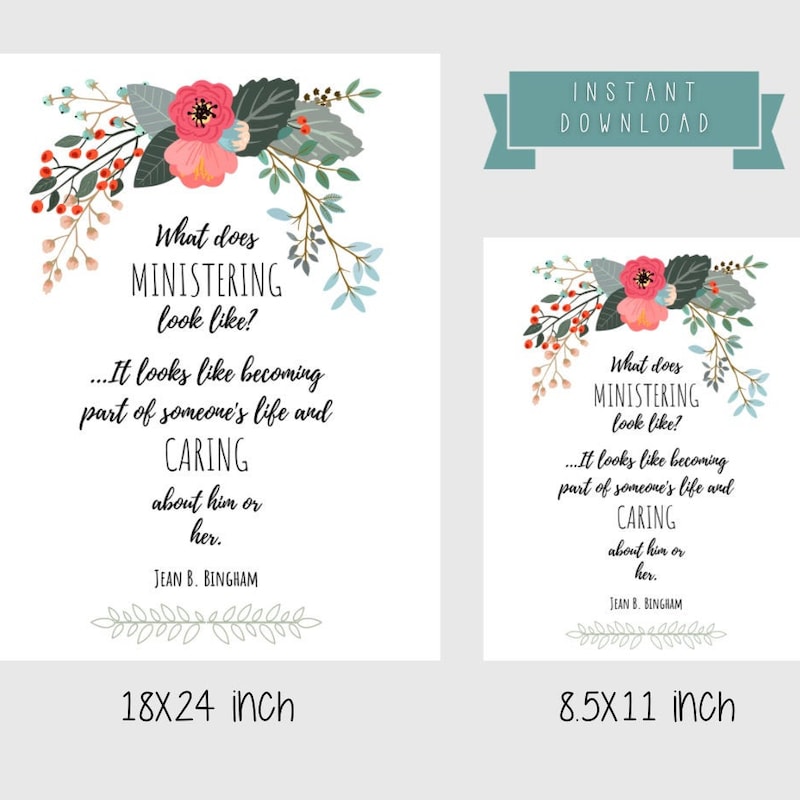 Lds Ministering - Etsy