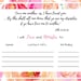 Ministering Assignment Cards - LDS Relief Society Printable - Floral - Etsy