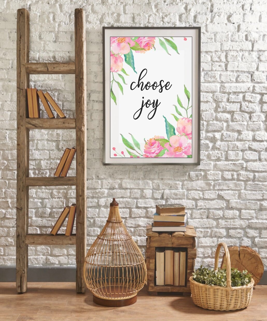 Choose Joy - Inspirational Poster/ Printable Quote/digital Download ...