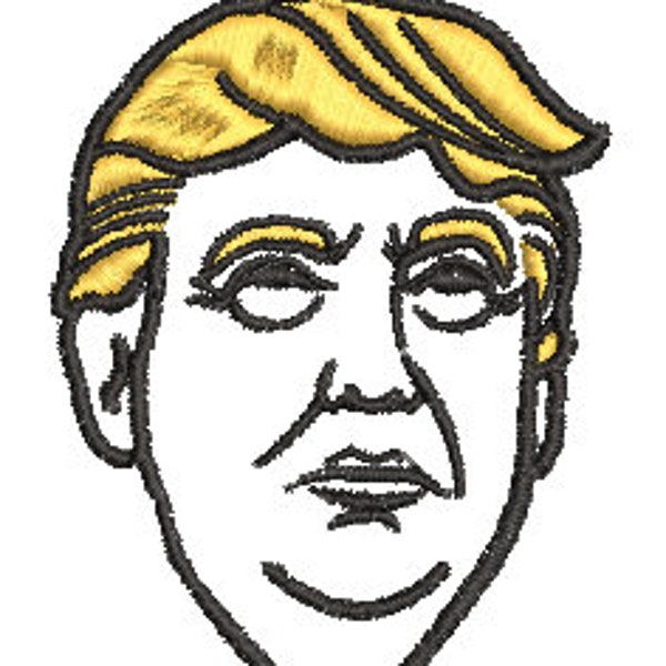 Trump Embroidery - Etsy