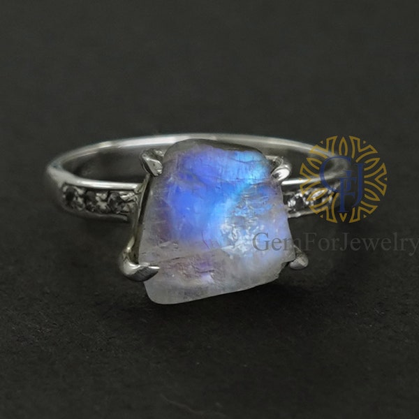 Raw Moonstone - Etsy