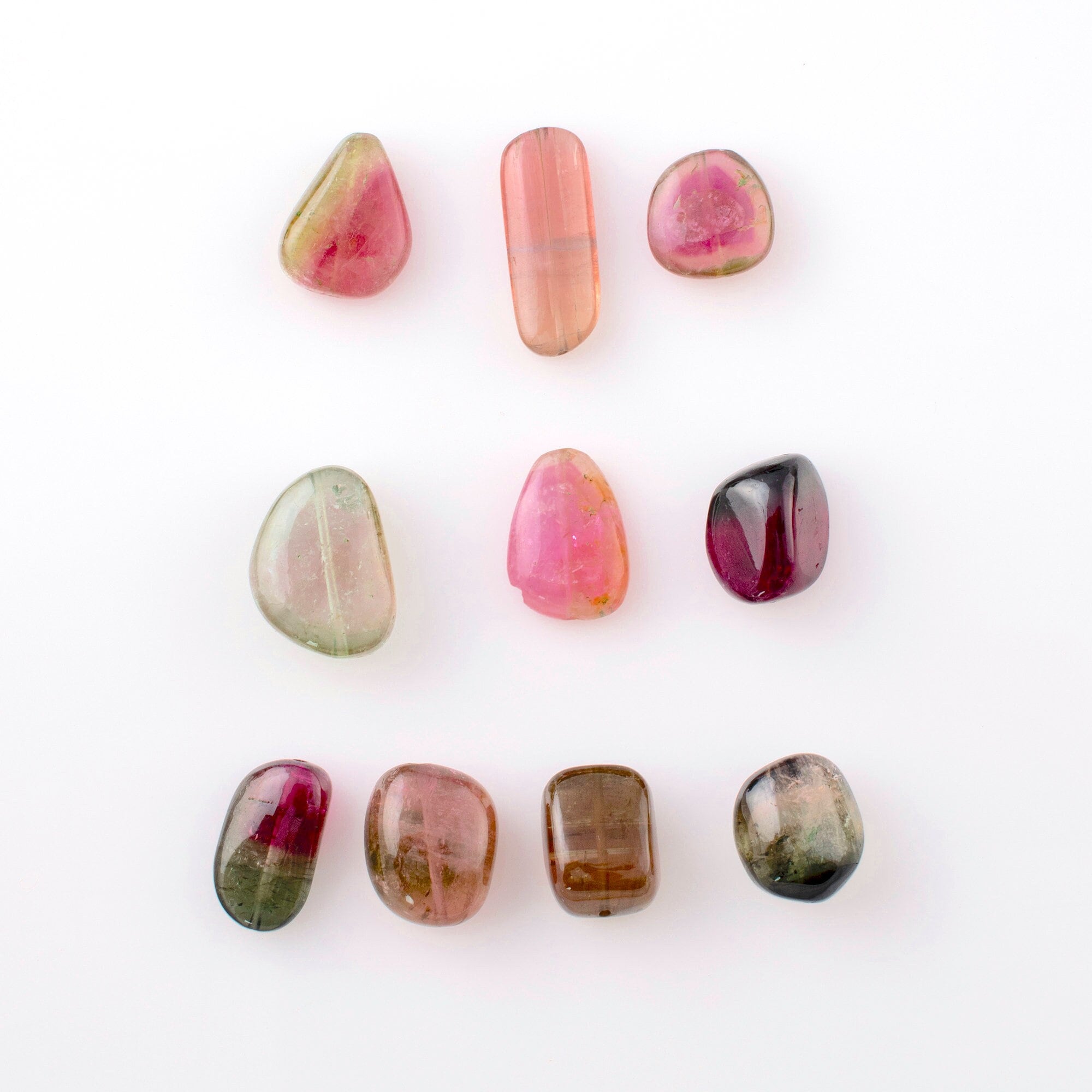 Tumbled Watermelon Tourmaline