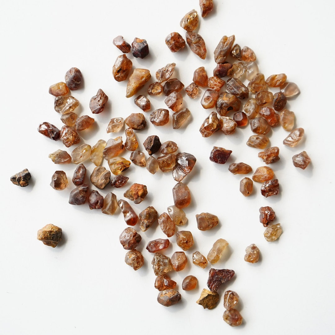 Uncut Zircon Crystal Rough Stone, (4-8 Mm) Cambodian Zircon Raw ...