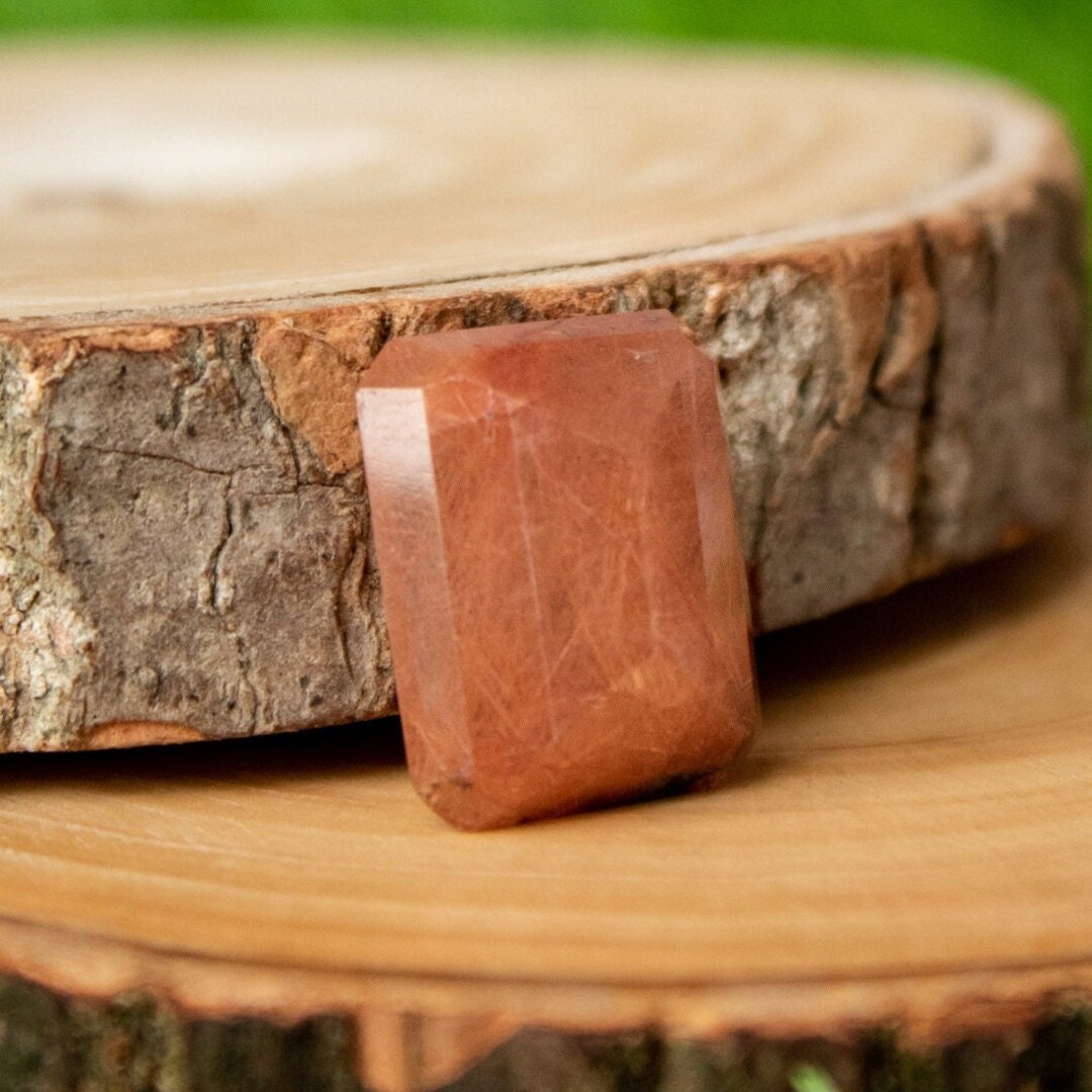 Cooper Rutile Quartz Octagon Cut Stone, Rutilated Quartz Loose Gemstone ...