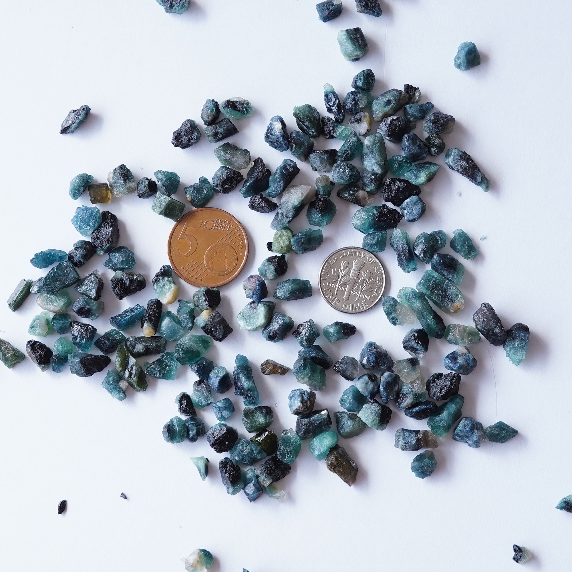 Raw Blue Multi Tourmaline Rough Stone Tourmaline Natural From - Etsy UK