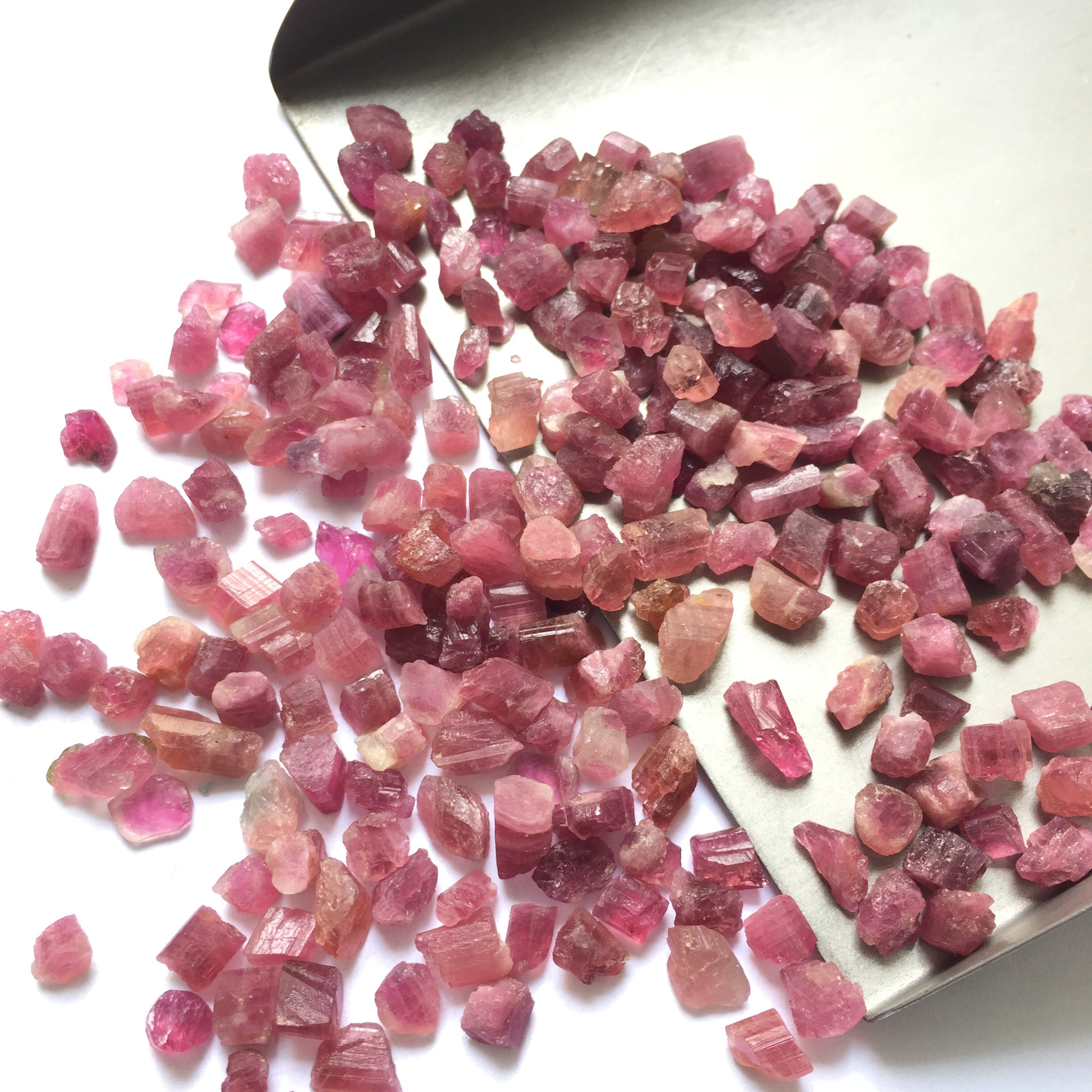 Raw Pink Tourmaline Rubellite Natural From Madagascar | Etsy
