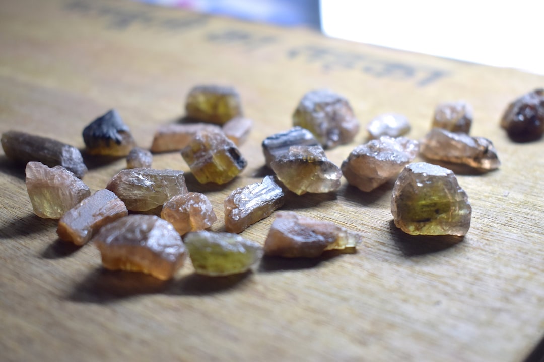 Raw Andalusite Natural, Color Changing Stone, Brown to Green Colors and ...