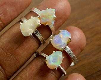 Raw Opal Ring | Etsy