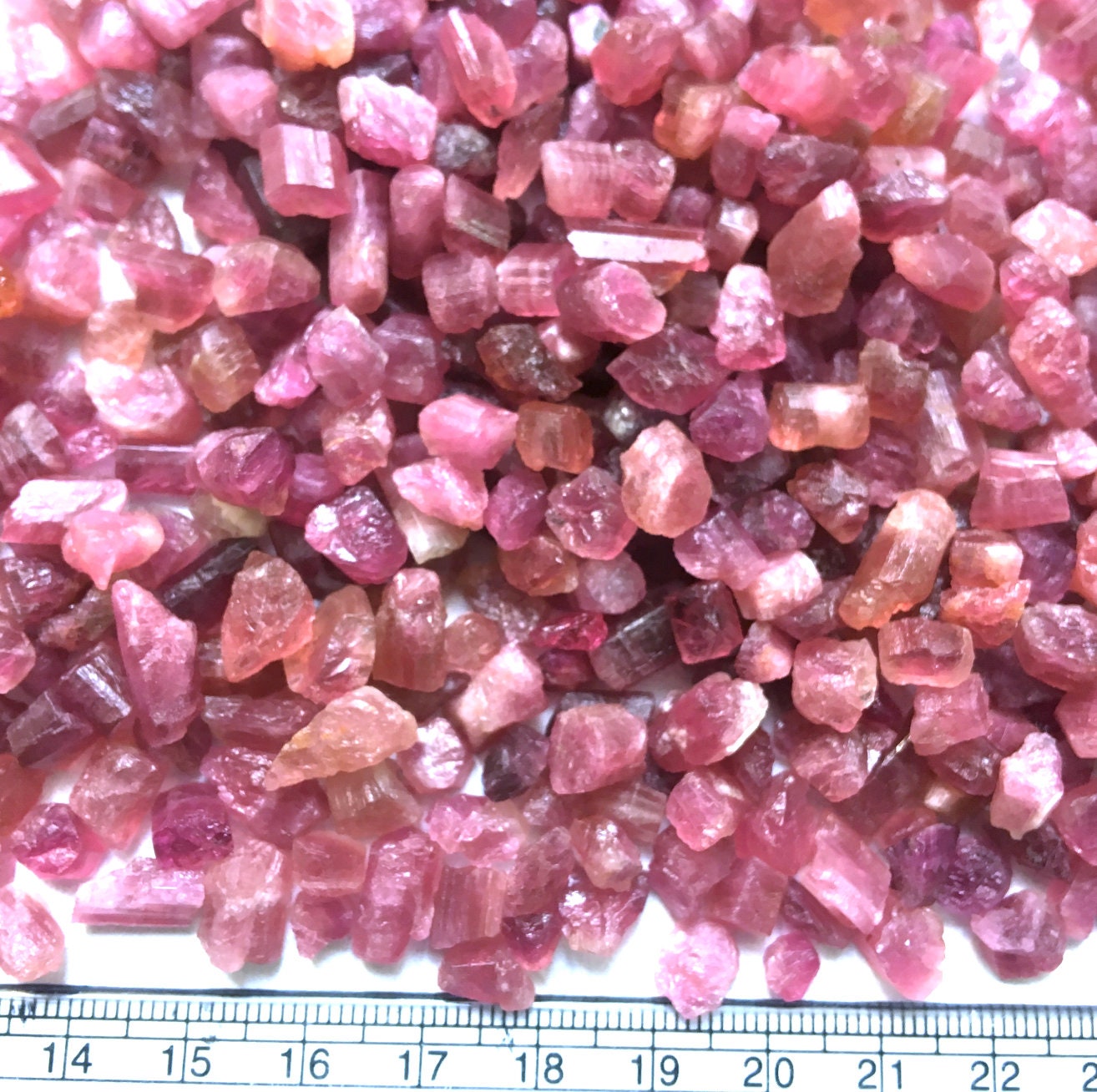 Raw Pink Tourmaline Rubellite Natural From Madagascar - Etsy