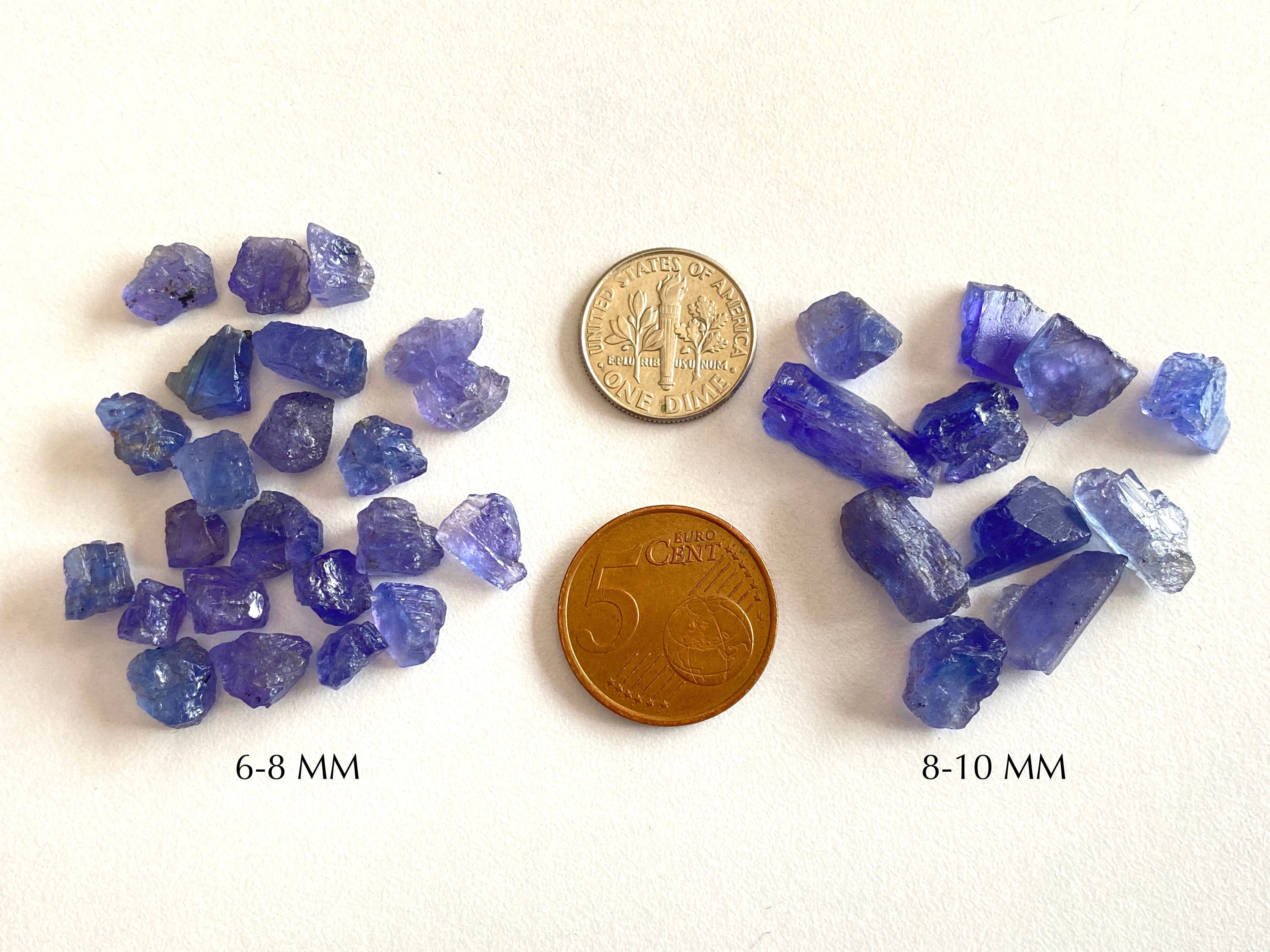 Raw Tanzanite (50-500cts), Natural Crystal Tanzanite Rough Stone ...