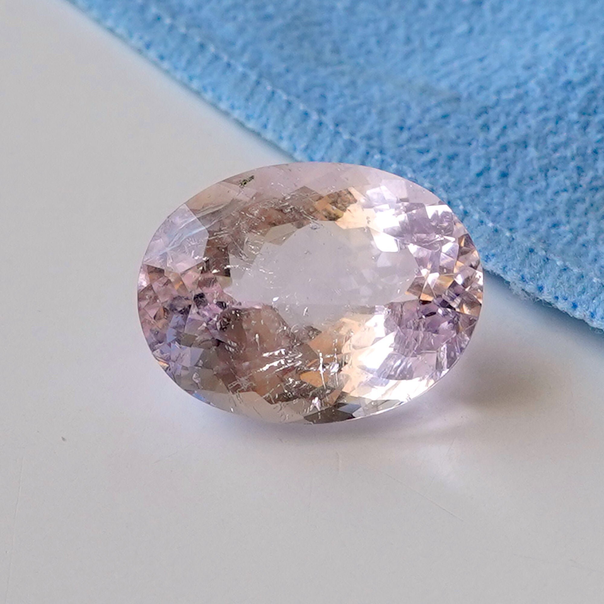 16.80cts Untreated Pink Morganite Oval Cut Stone Natural Pink - Etsy UK