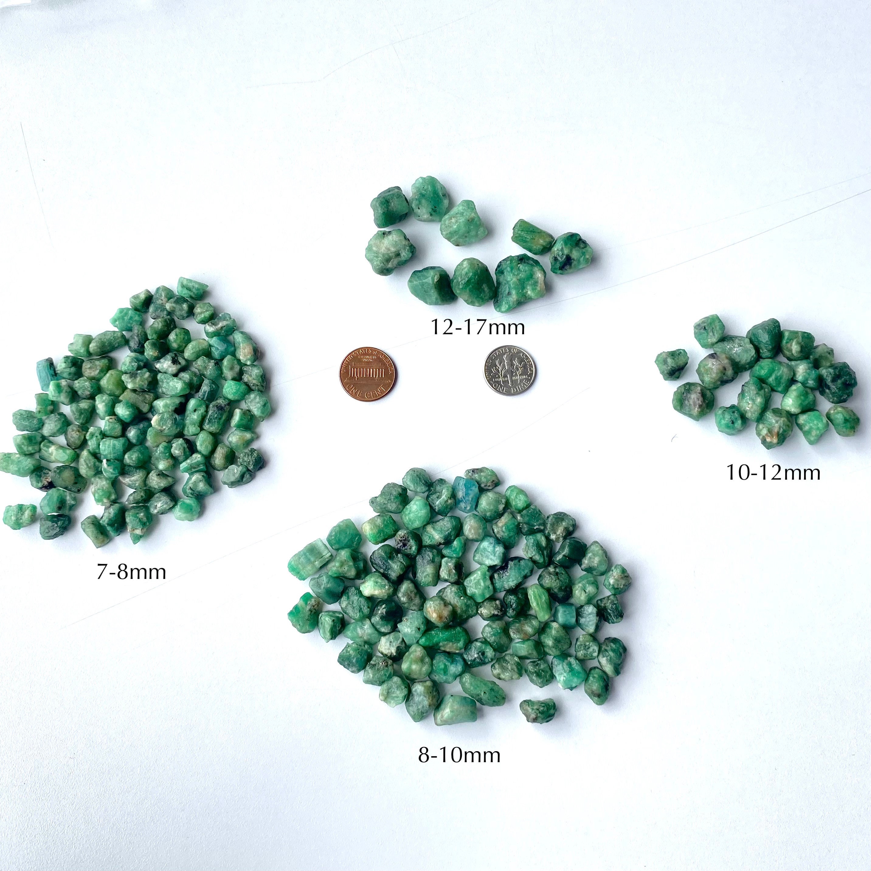 Raw Natural Emerald Crystal Brazilian Emerald Rough Emerald | Etsy