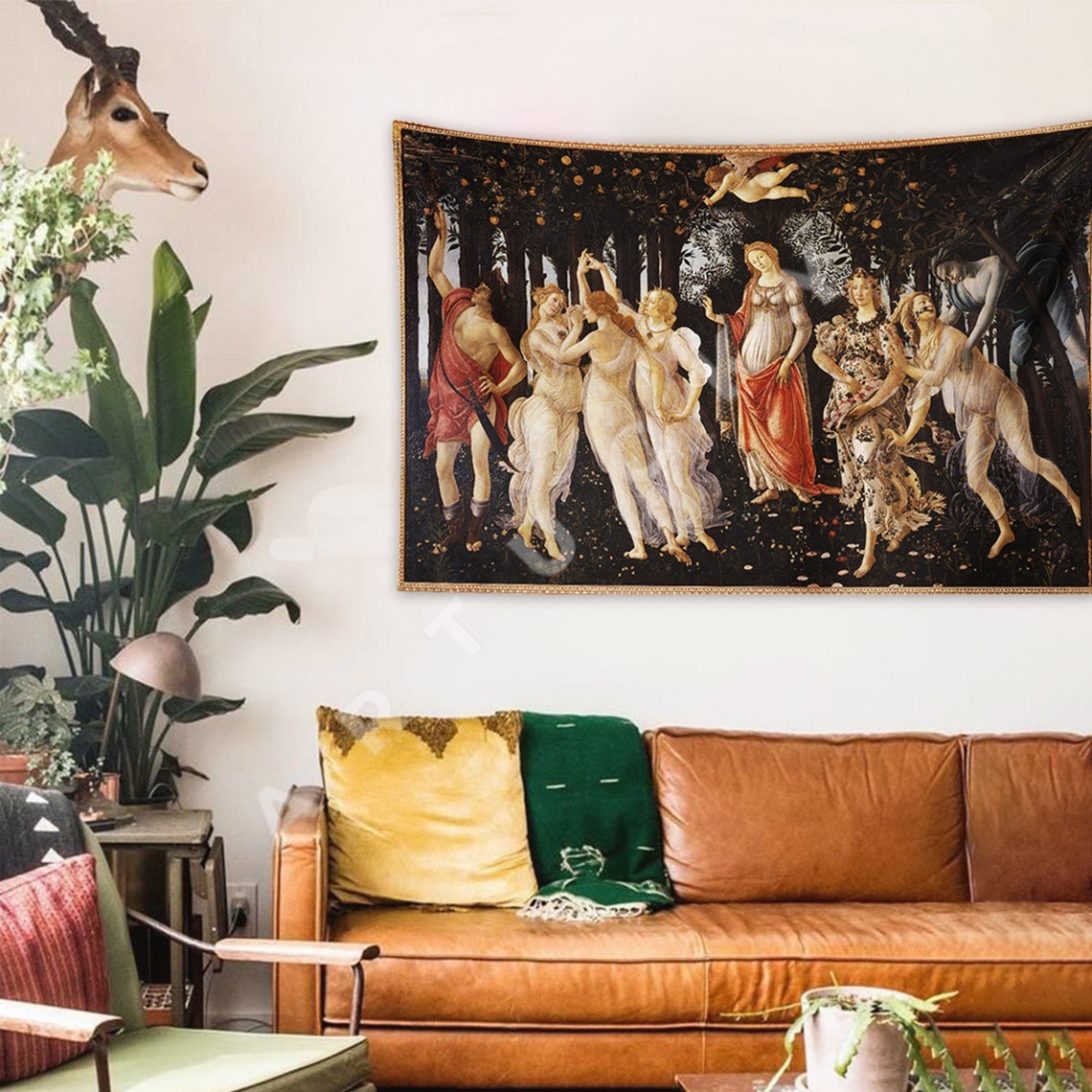 La Primavera Tapestry – Botticelli's Spring Wall Hanging Art - Etsy