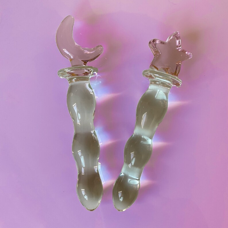 The Moon Magic Wand The Moon Glass Dildo The Sailor Moon Etsy