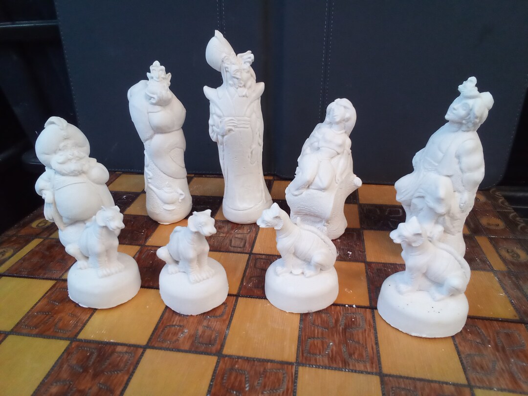 Alladin Chess Set Molds. - Etsy