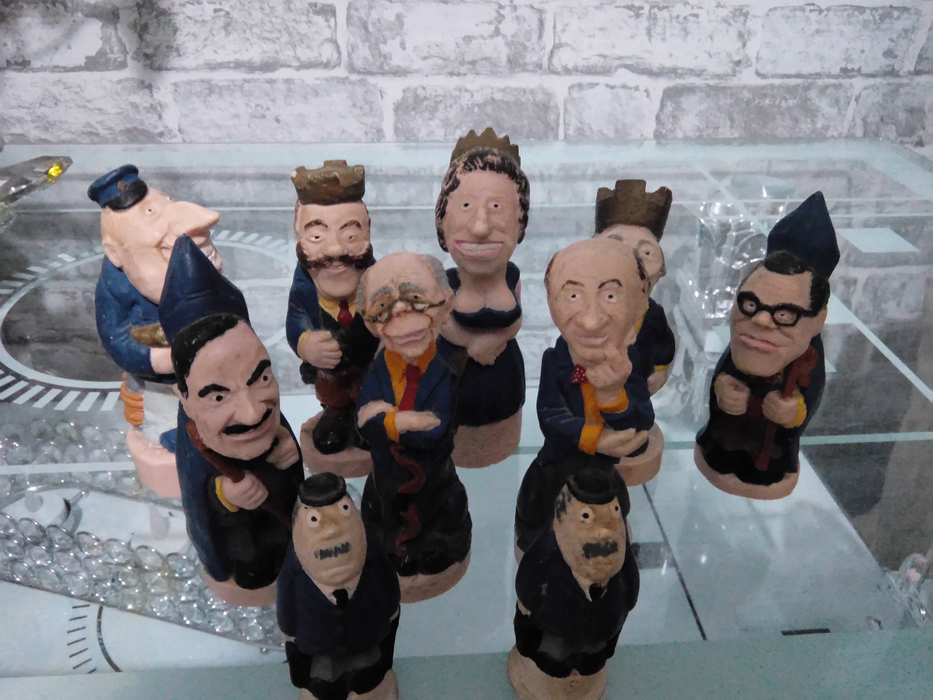 1973 English Political Chess Set Molds Very Rare - Etsy