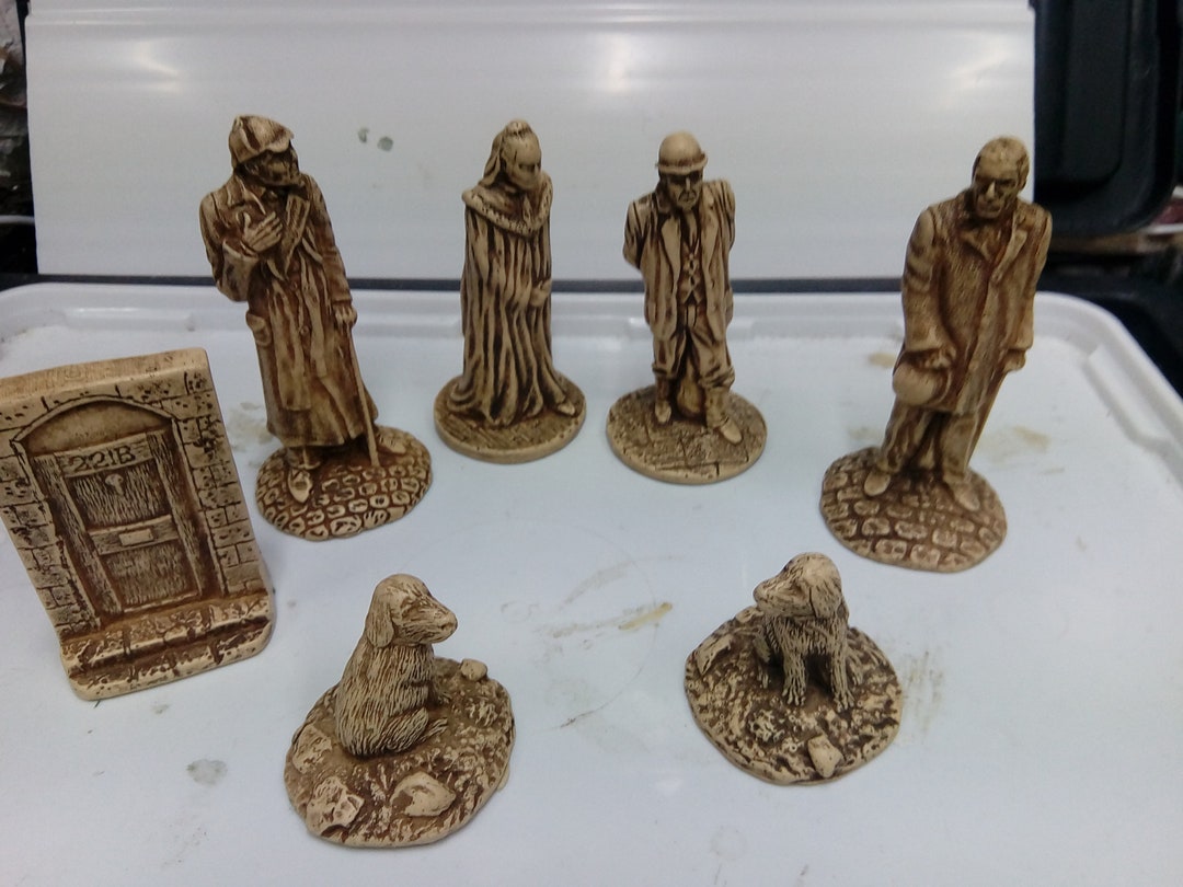 Rare Sherlock Holmes Chess Set Molds - Etsy