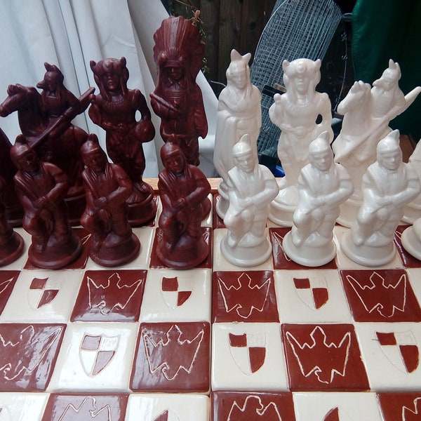 Indian Chess Set - Etsy