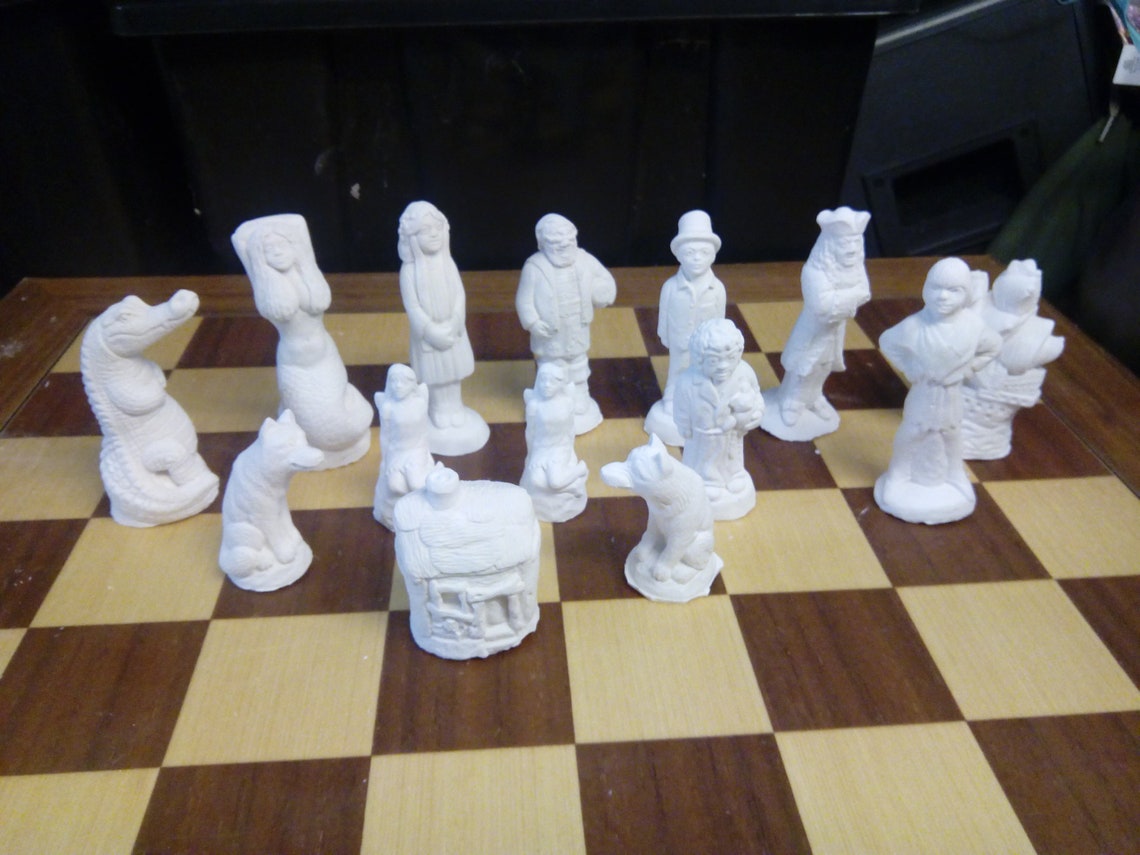 Peter Pan Chess Set Molds - Etsy