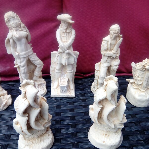 Ceramic Chess Set - Etsy