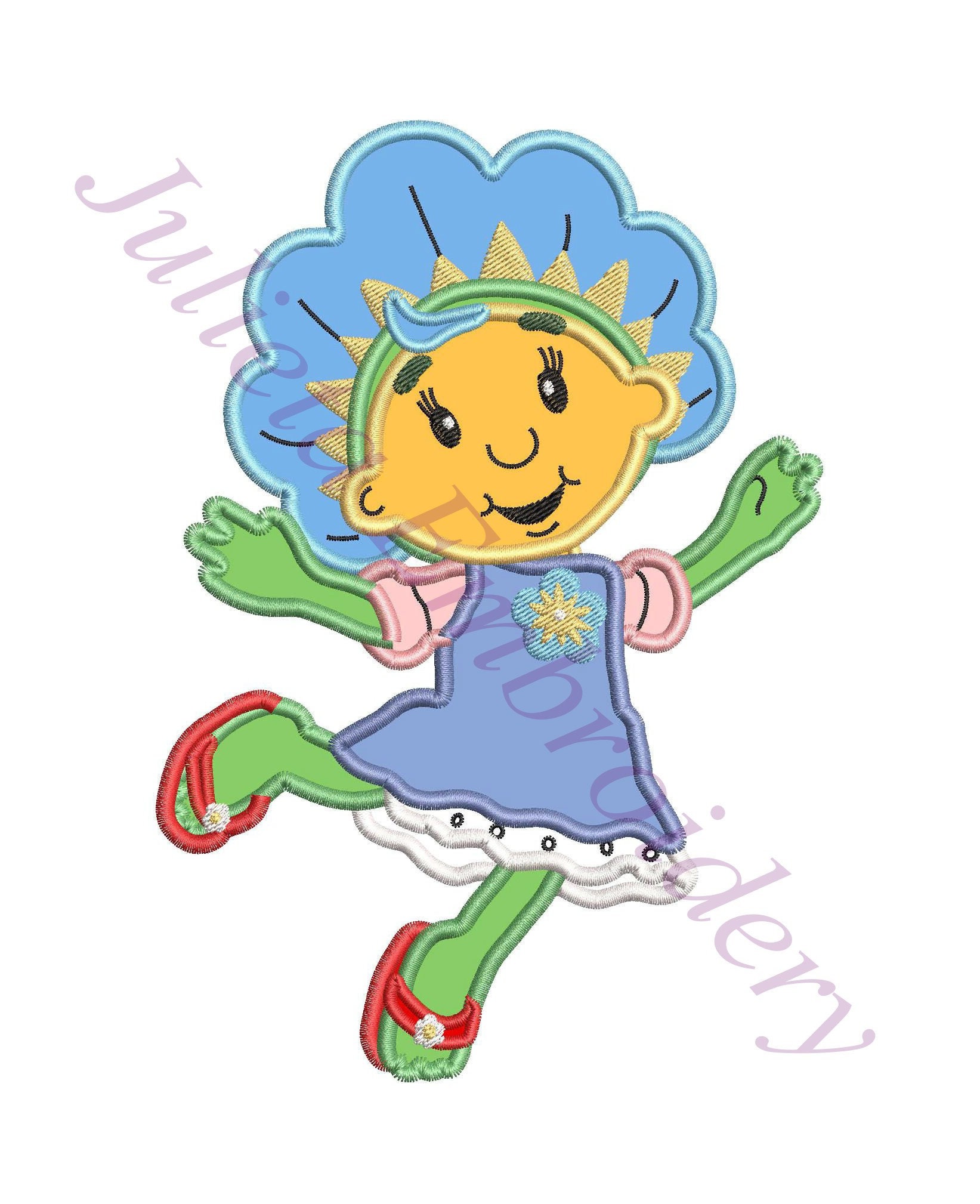 Fifi And The Flowertots Applique Design 02 INSTANT DOWNLOAD | Etsy