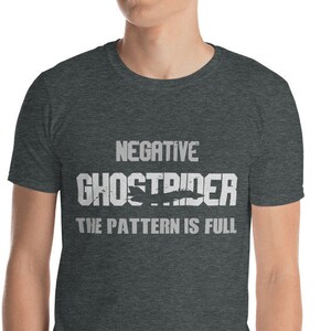 Negative Ghostrider the Pattern is Full Short-sleeve T-shirt - Etsy