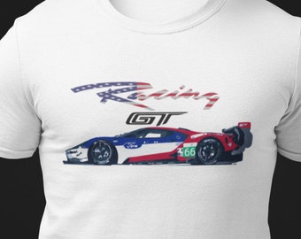 Ford GT Race Car T-shirt | Etsy