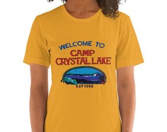Camp Crystal Lake Shirt Inspired by Friday the 13th - Etsy