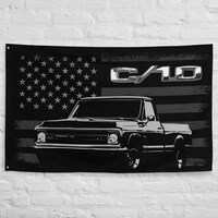 Square Body Chevy Truck BIG BANNER C-10 C10 Chevrolet GMC 1973-1987 73 ...