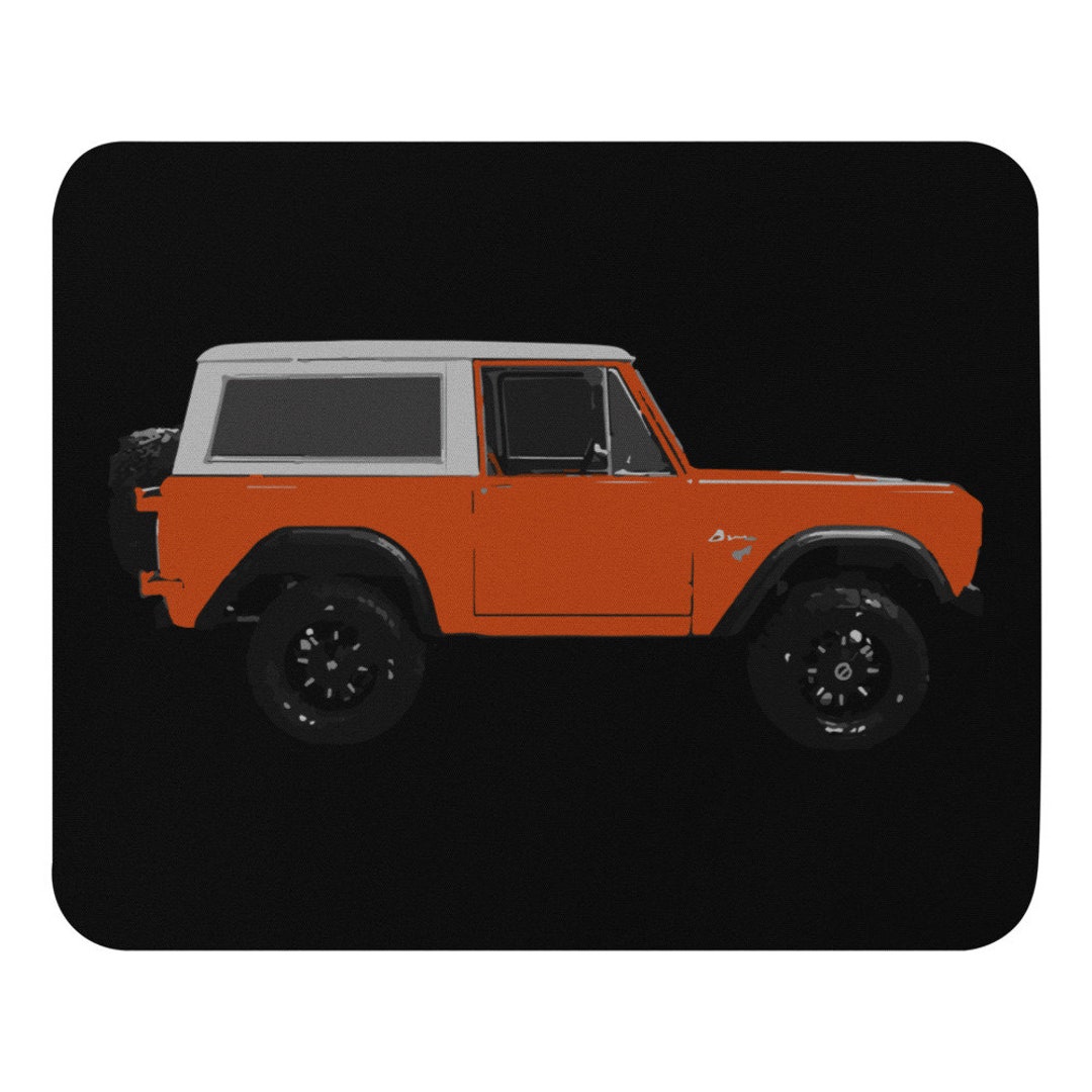 Vintage 1974 Orange Ford Bronco Mouse Pad - Etsy