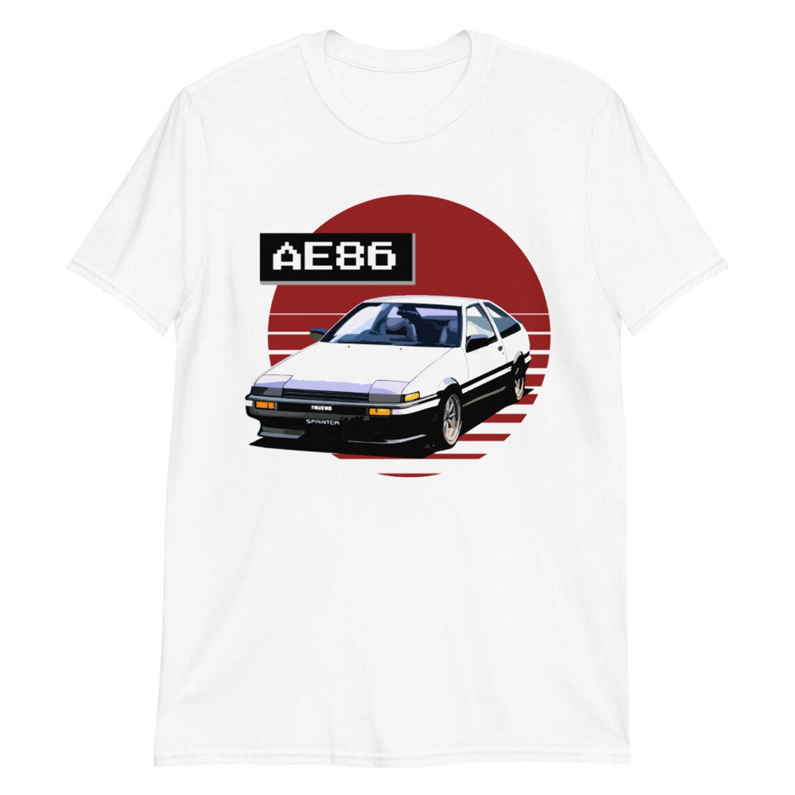 1983 AE86 Sprinter Trueno JDM Short-sleeve Unisex T-shirt - Etsy