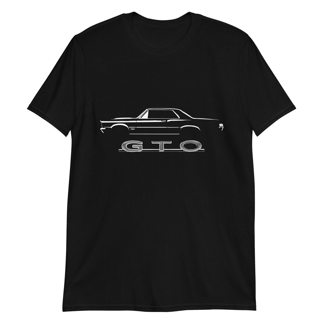 1965 GTO Muscle Car Silhouette Emblem Classic Car Collector Club Custom ...