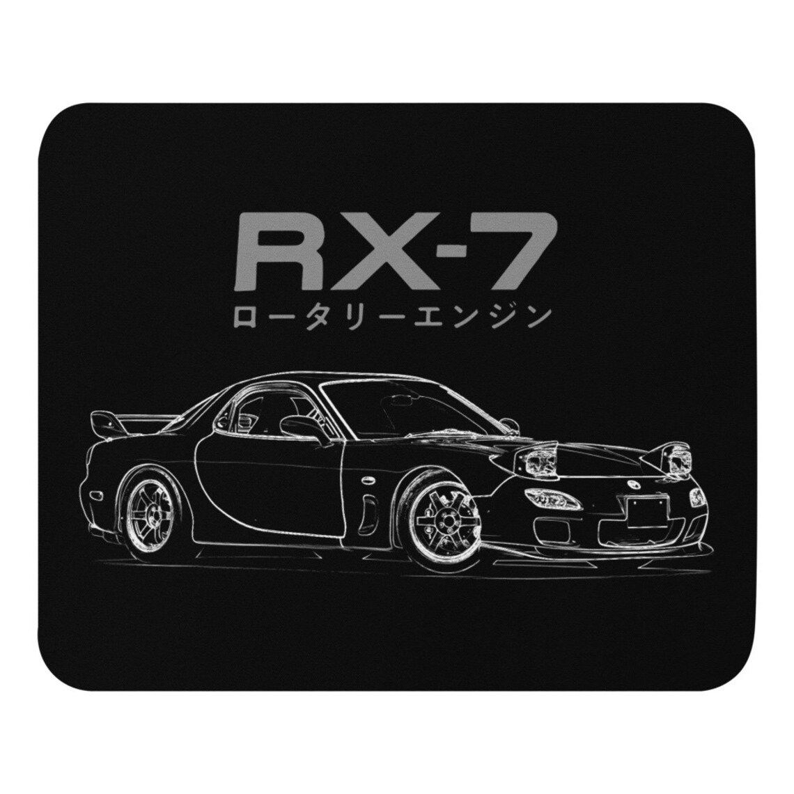RX7 JDM Tuner 1990s 2000s RX-7 Drift Racing Mouse Pad - Etsy