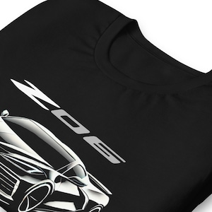 Next Gen C8 Corvette Z06 T-shirt for Vette Drivers Black Out Edition ...