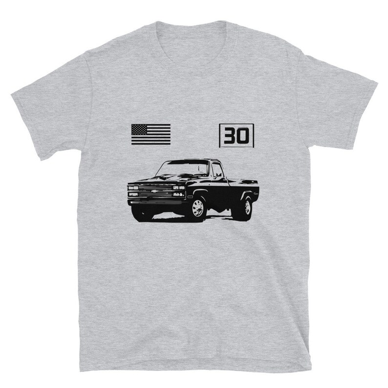 1983 Chevy C30 Truck Short-sleeve T-shirt - Etsy