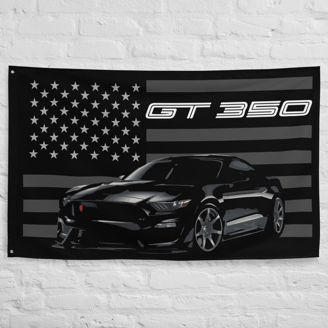 Mustang GT350 Driver Custom Graphic American Stang Car Club Garage ...