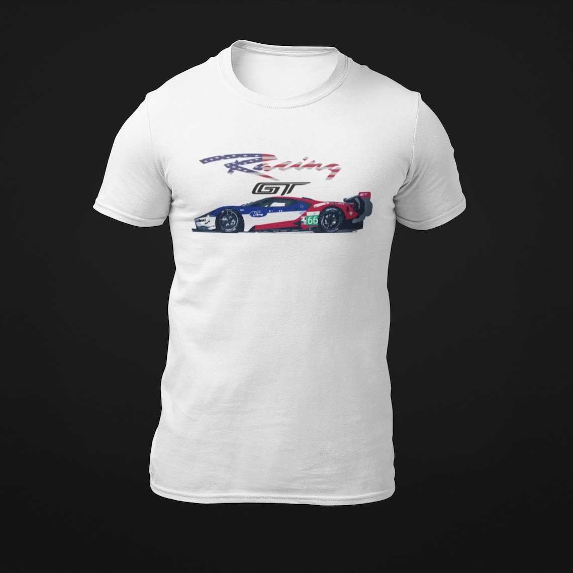 GTLM Ford GT Race Car T-Shirt | Etsy
