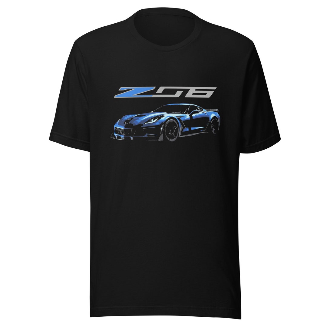 C7 Corvette Z06 T-shirt: Blue Vette Owners Apparel - Etsy