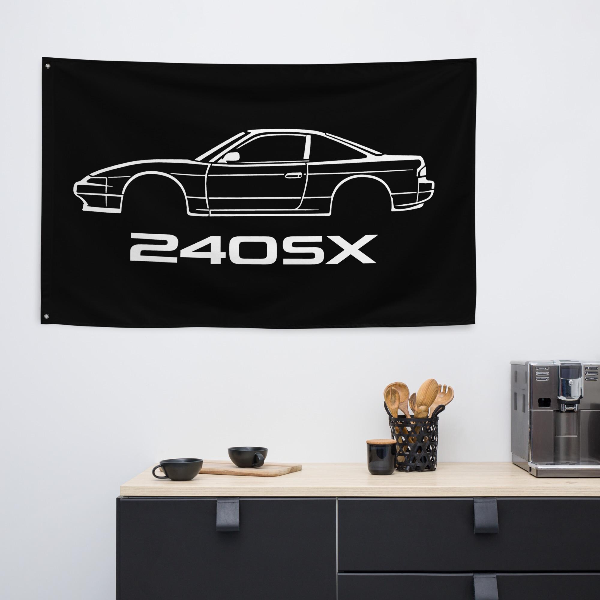 Nissan 240SX Wall Flag: JDM S13 Drift Car Banner - Etsy