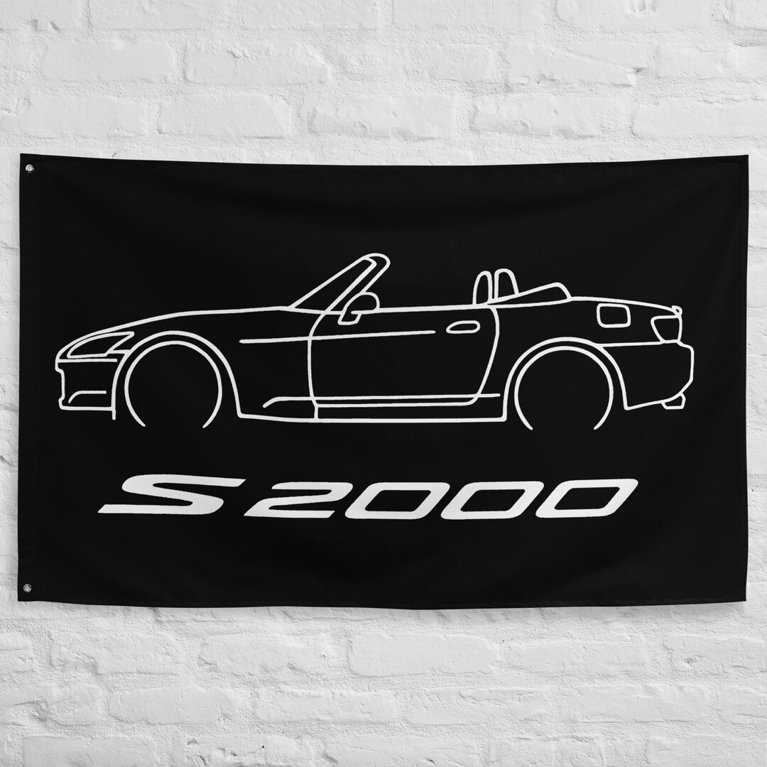 Honda S2000 Wall Flag: JDM Roadster Art Banner - Etsy