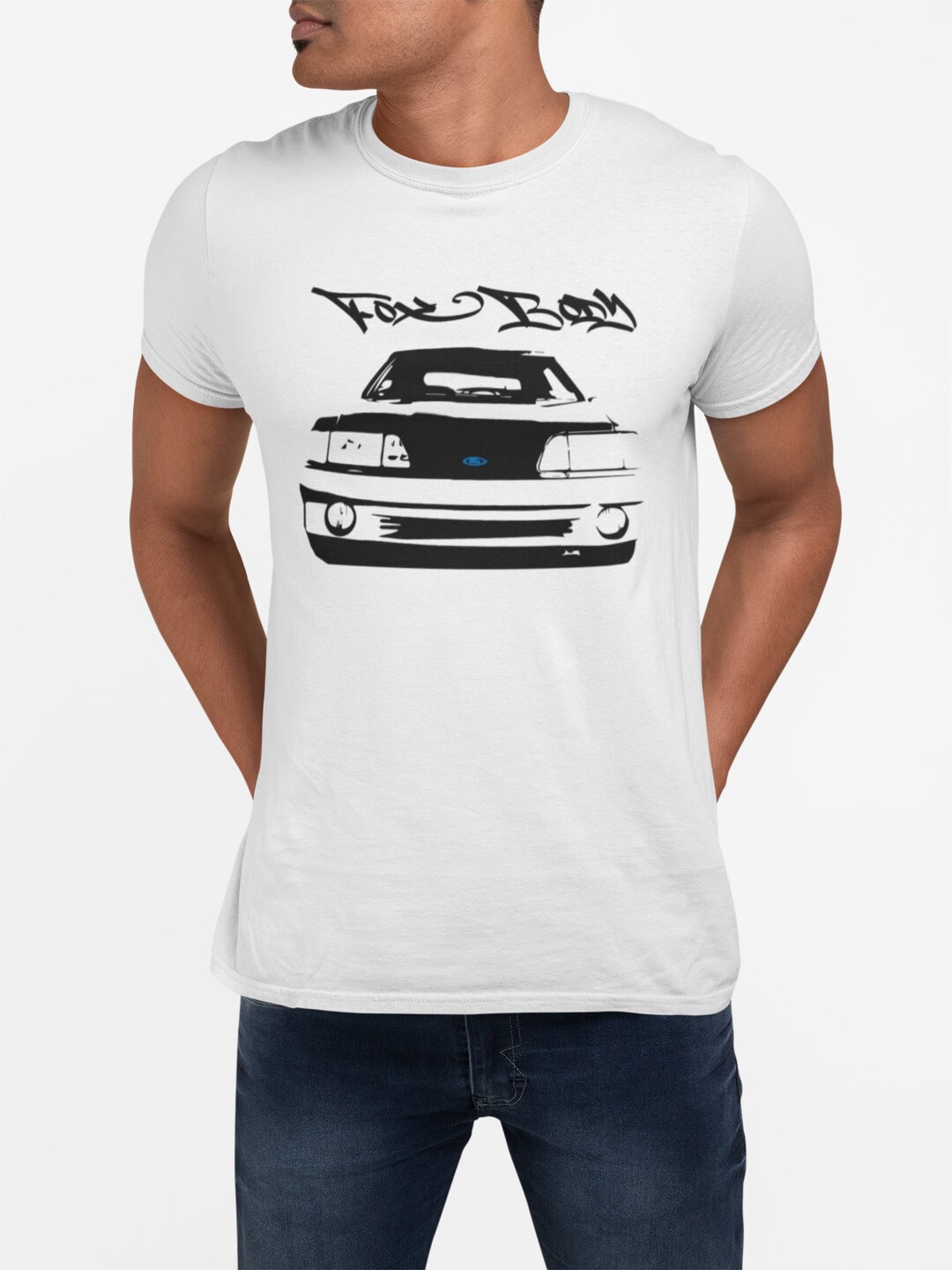 Retro Fox Body Mustang Short-sleeve Unisex T-shirt - Etsy