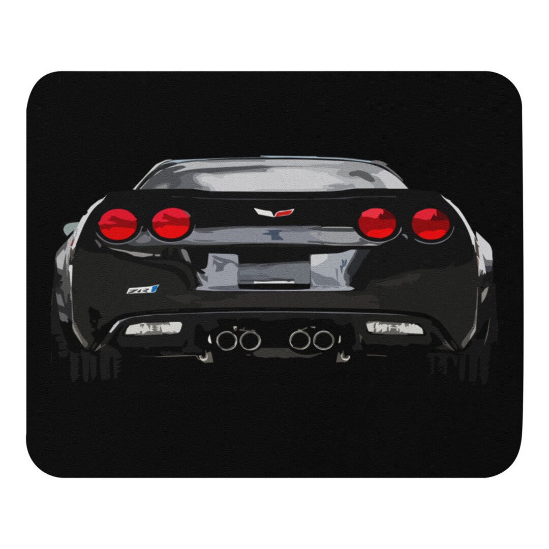Chevy Corvette C6 Black ZR1 Tail Lights Mouse Pad - Etsy