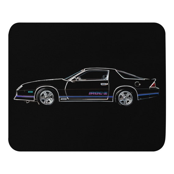 Retro Chevy Camaro IROC-Z Outline Art Mouse Pad | Etsy UK