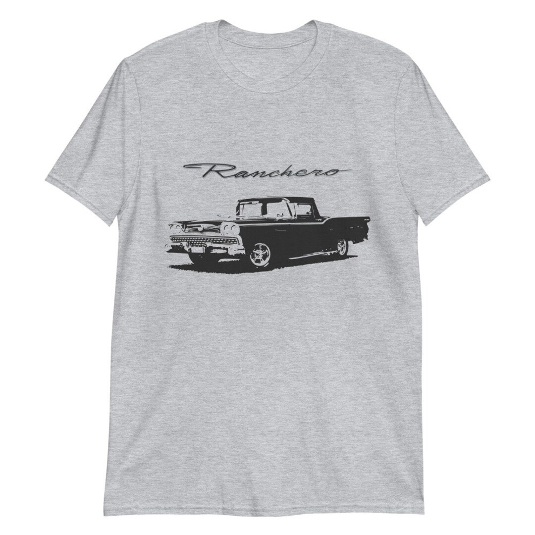 1959 Ford Ranchero Antique Car Short-sleeve T-shirt - Etsy