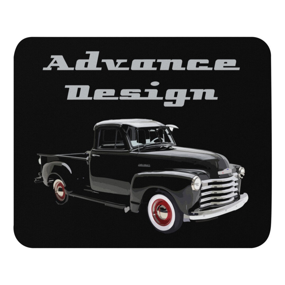 Advance Design Chevy 1950s Pickup Truck Custom Art Gift Mouse Pad - Etsy