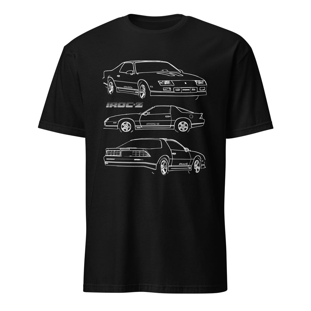1987 Camaro IROC-Z Outline Art T-shirt: Chevy Owner Gift - Etsy