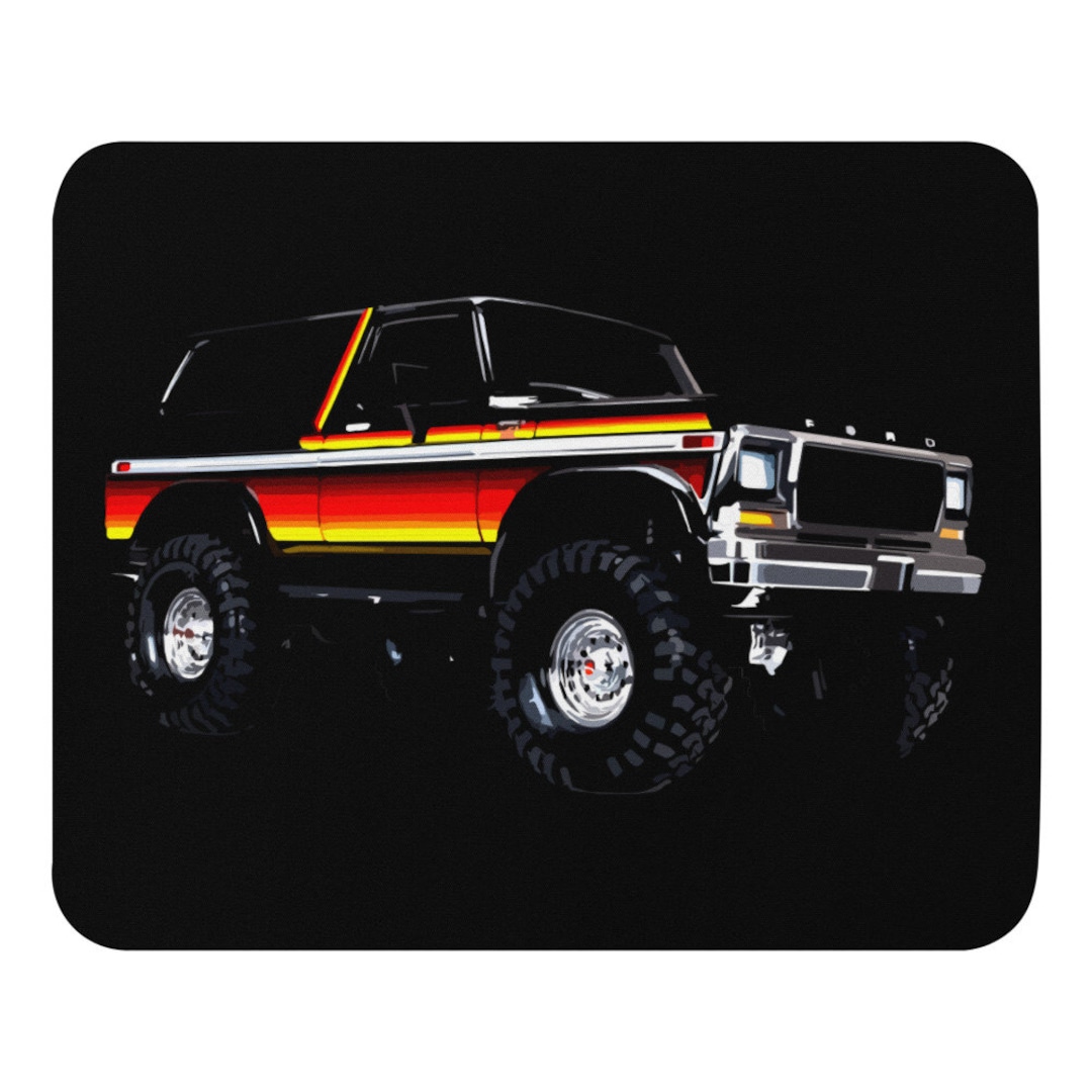 Retro 1979 Sunset Ford Bronco Mouse Pad - Etsy